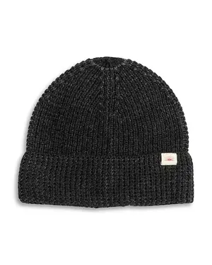 Faherty Brand Waffle Knit Beanie - Ash