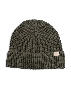 Faherty Brand Winter Waffle Beanie - Forest