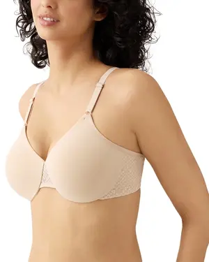 Wacoal Comfort Within Reach Seamless Underwire Bra - Sand