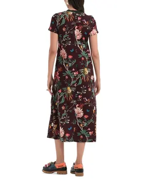 La DoubleJ Sporty Swing Printed Dress - Zooflora