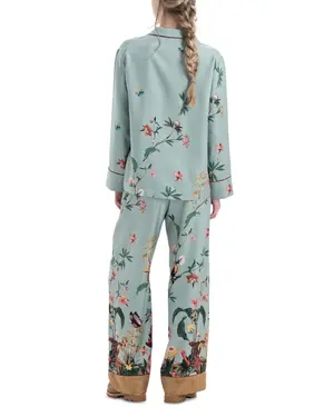 La DoubleJ Silk Pajama Pants