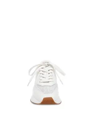 L'Agence Deepa Sneakers - White Leather