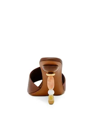 Cult Gaia Mahina Sandals - Saddle
