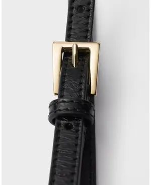 Prada Leather Belt - Black