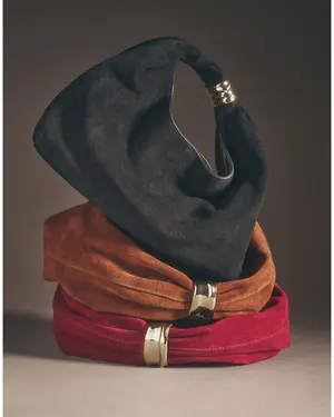Madewell The Mini Suede Ring Pouch