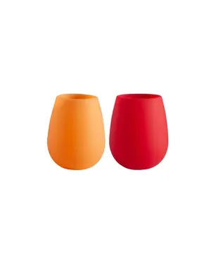 PORTER GREEN Fegg Silicone Unbreakable Glasses Set Of 4 - Summer