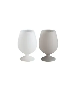 PORTER GREEN Stemm Silicone Unbreakable Wine Glasses Set Of 4 - Winter