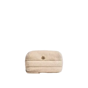 Moncler Caradoc Teddy Pouch - White