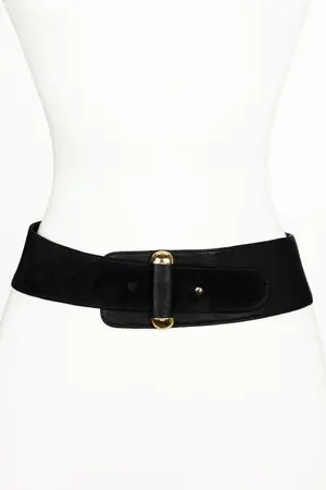 RAINA BELTS Vixen Color Block Belt - Black