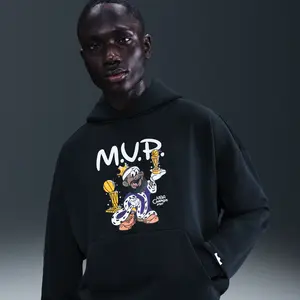 Nike Lebron "bubble Boy" Therma-fit Basketball Pullover Hoodie