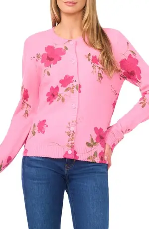 Cece Dupraz Crew Neck Cardigans For Women