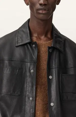 ALLSAINTS Saxon Leather Jacket