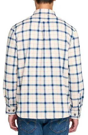 CON.STRUCT Plaid Shirt Jacket - Ivory
