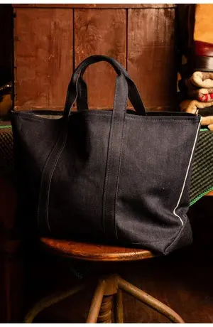 FORTELA Tawel Selvedge Denim Bag - Blue