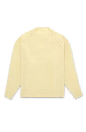 FORTELA Harvard Wool Crewneck Sweater - Ochre