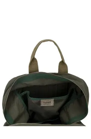 FORTELA Aviator Herringbone Cotton Bag - Green