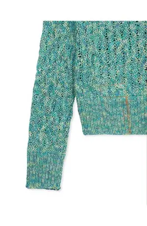 FORTELA Lola Knit Cardigan - Turquoise