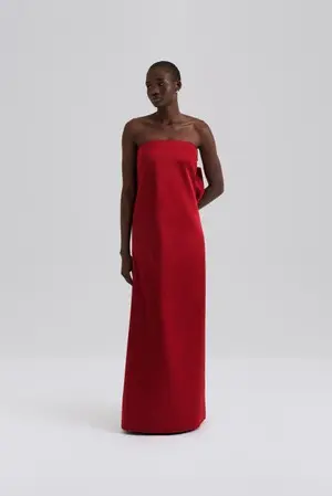 Malina Open Back Evening Dresses