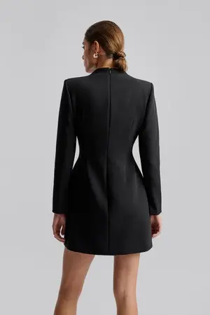 MALINA Leanna High Neck Mini Dress