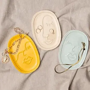 TOTALEE GIFT Face Catch All Ceramic