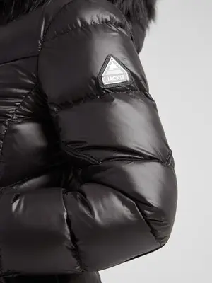 JACK1T Diamond Belted Extra Long Down Coat