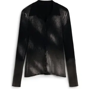 Desigual Collared Cotton Cardigan