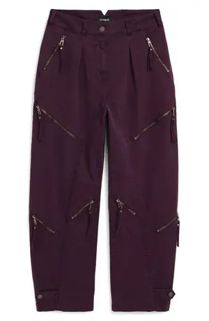 Desigual Ankle Length Pants For Women