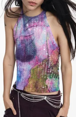 Desigual Sleeveless Tops