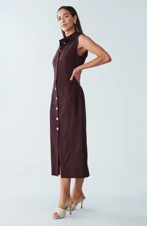 BWLDR Stassi Linen Dress