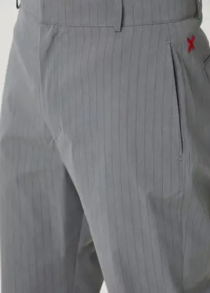 PCFG Striped Cotton Blend Casual Pants