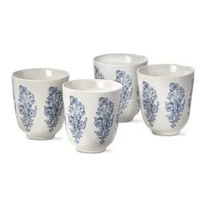 TAG Cote Tea Cup Set Of 4 Ceramic Drinkware