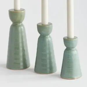 NAPA HOME & GARDEN Libbey Taper Candle Holders