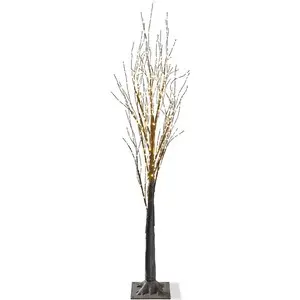 TAG 4ft Twinkle Led Pine Tree Multicolor Holiday Decor - Multicolored