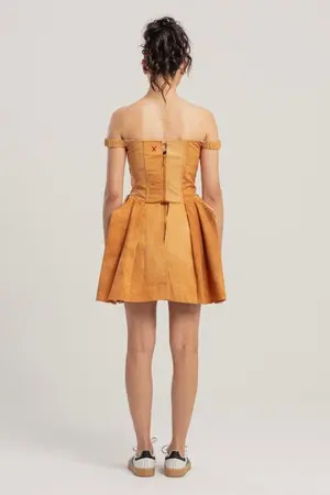 PCFG Corset Dress - Beige