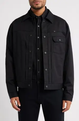 Ag Sid Stretch Cotton Blend Jacket