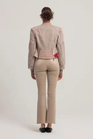 PCFG Silken Touch Sheer Long-sleeve Top