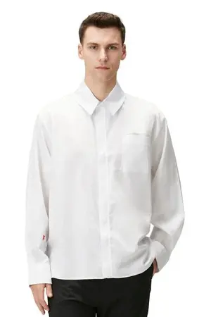 PCFG Daydreamers Striped Woven Shirt - Grey