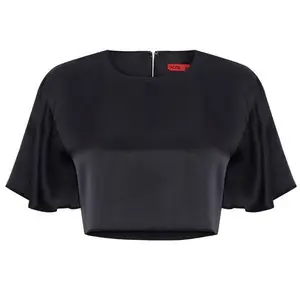PCFG Pure Silk Oversized Crop Top