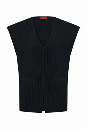 PCFG Knitted Vest - Black