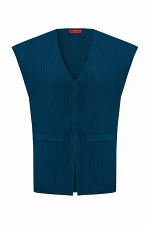 PCFG Knitted Vest - Blue