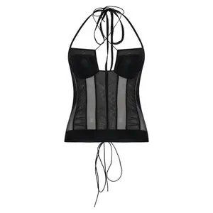 PCFG Tulle Top - Black