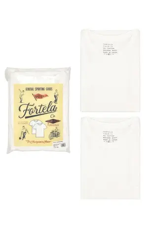 FORTELA Japtpk Tubular Pocket Double-pack T-shirt