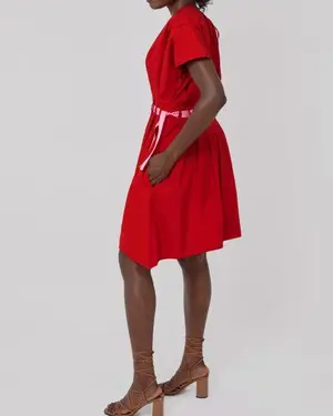 HAVELI Amma Poplin Ribbon Dress