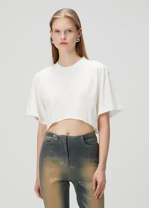 PCFG Pure Cotton Cropped Top
