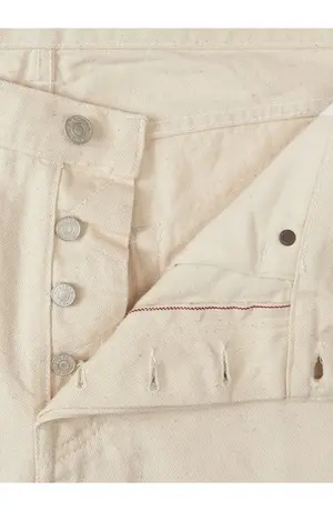 FORTELA Barney Loose Fit Denim - Off White