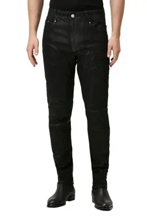 PCFG Pure Cotton Shiny Coated Denim Pants