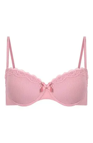 Hunkemoller Lola Padded Underwired Bra - Lilas