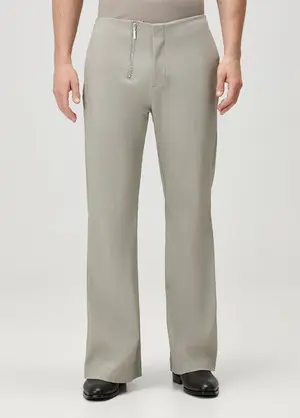 PCFG Cotton Woven Regular Fit Flare Pants