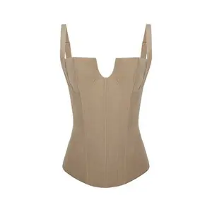 PCFG Corset Top - Beige
