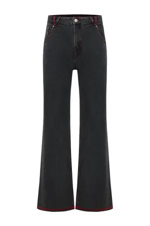 PCFG Pure Cotton Denim Pant - Black